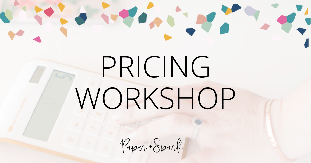 Pricing Handmade Goods - Re-examining Your Price Formula - Paper and Spark