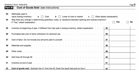 An Overview of the Schedule C - Paper and Spark