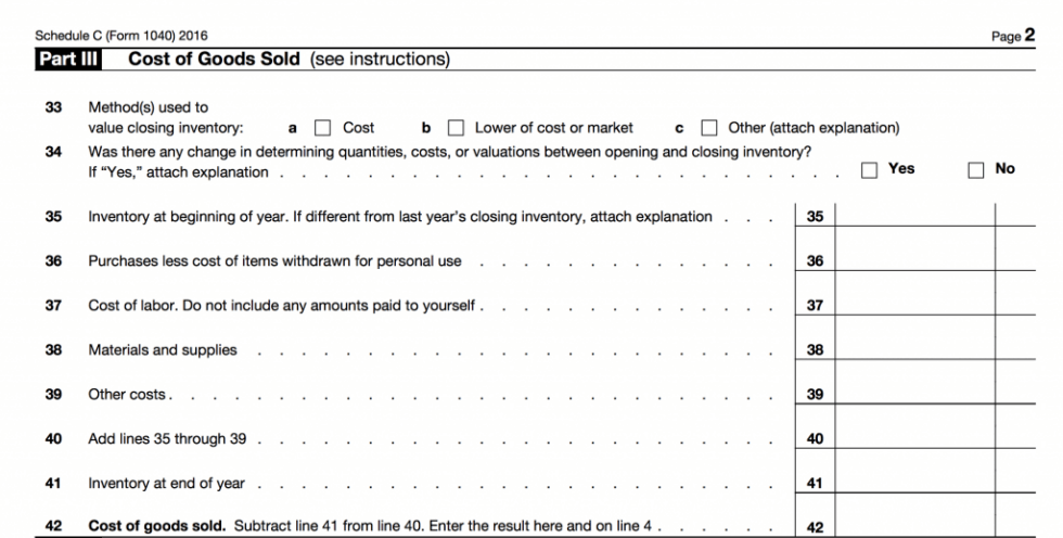 An Overview of the Schedule C - Paper and Spark