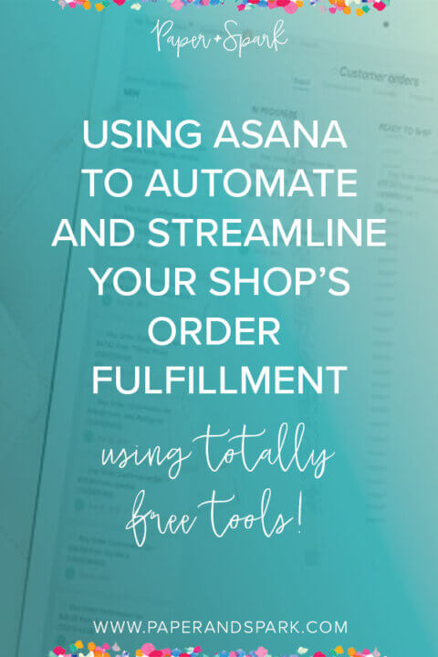 How to Automate & Streamline your Order Fulfillment - Paper and Spark