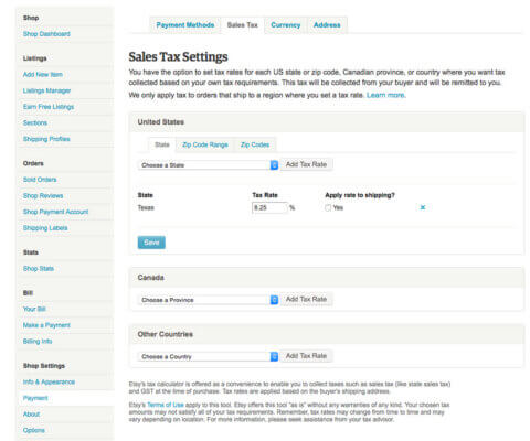 Sales Taxes: An Intro for Your Creative Business - Paper and Spark