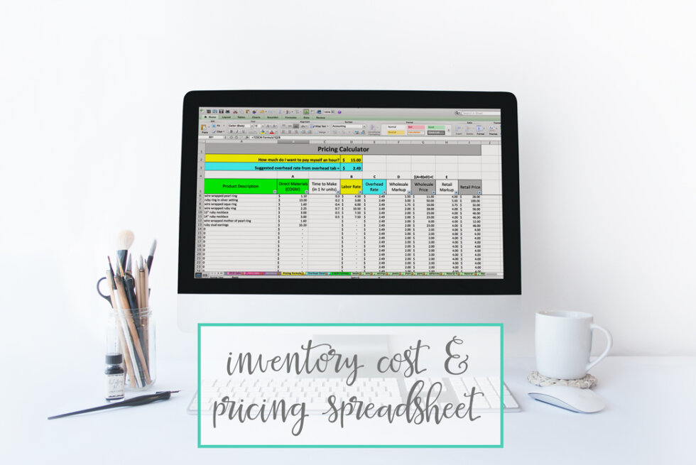 Inventory 101 for Makers - what is inventory - Paper and Spark