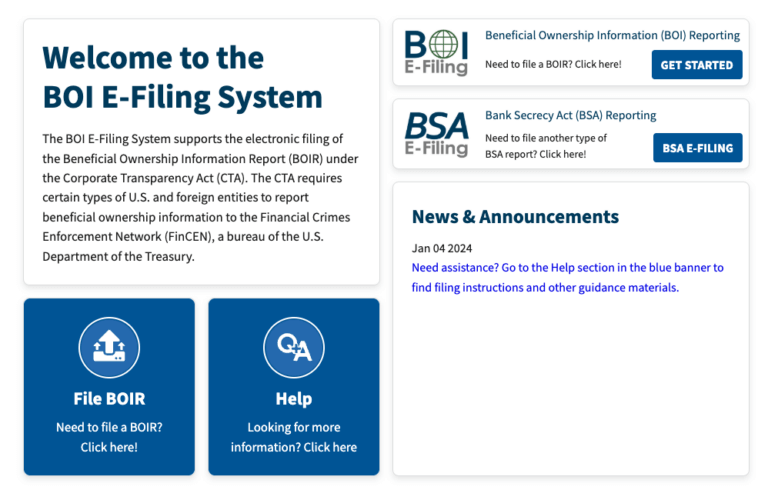 Understanding FinCEN's New BOI Reporting Requirements [with Step-by ...